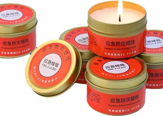 Generic Langbrennende Kerzen - Duftloses Teelicht-Set, windbest&auml;ndige Notfallkerzen f&uuml;r den Au&szlig;enbereich, rauchfrei, gleichm&auml;&szlig;ige Lichtleistung | Langzeitbele