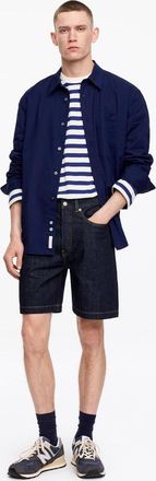 Arket Lockere Jeansshorts -Blau