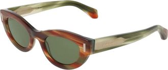 Ferragamo Femme, Accessoires, Vert, Taille: 49 MM Lunettes de soleil