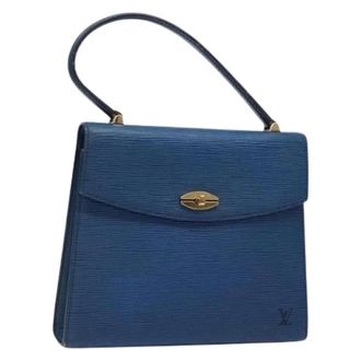 Louis Vuitton Pre-owned Cuir sacs-main - Femme - Pre-owned - Bleu - Taille: ONE Size