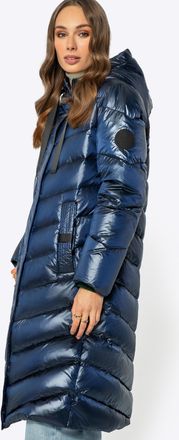 Wittchen Damen Stepp-Daunenmantel Marineblau Nylon