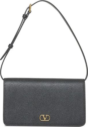 Valentino Garavani Femme, Sacs, Noir, Taille: ONE Size VLogo Signature Mini Sac Bandouli&egrave;re
