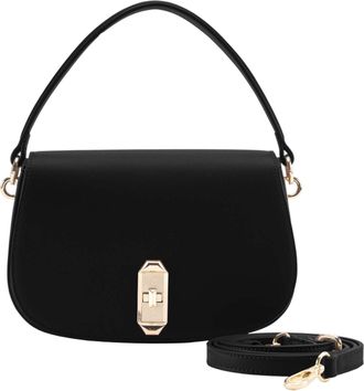 Seidenfelt Manufaktur Umh&auml;ngetasche Handtasche Eiby Shoulderbag Black schwarz