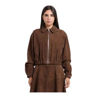 HUGO BOSS Femme, Vestes, Brun, Taille: 38 FR Hugo Vestes
