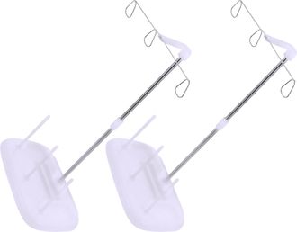 FOMIYES 2 St&uuml;ck Pack Garnrollenhalter f&uuml;r Haushaltsn&auml;hmaschinen Garnst&auml;nder aus Kunststoff Garnzubeh&ouml;r Organizer f&uuml;r Stickgarn und N&auml;hprojekte