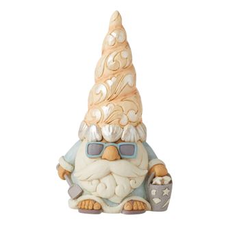 Enesco Jim Shore - Heartwood Creek GNOME is Where The Beach is (with Seashell Hat 2022