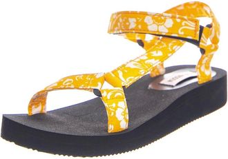 Steve Madden Femme, Chaussures, Orange, Taille: 40 EU Flat Sandales