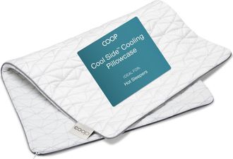 Coop Home Goods Cool Side Standard-Kissenbezug, King-Size, kühlende Kissenbezüge für heiße Schläfer, zweiseitige Kissenbezüge, gemütliche Seite und kühle Seite, ultra