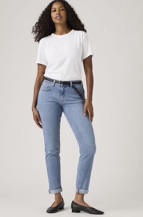 Levi's Mid Rise Boyfriend-Jeans - Damen - Blau / Blau