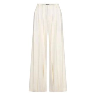 Rossi Rossi, Femme, Pantalons, Beige, Taille: 40 FR Raya Fluid Cade Pantalons
