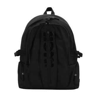 Blauer Beschichteter Cordura Rucksack - - Bags - Herren - Schwarzk - ONE SIZE