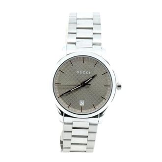 Gucci G-Timeless Pre-owned en acier inoxydable - Homme - Pre-owned - Gris - Taille: ONE Size
