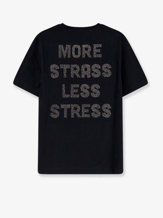 Pinko Womens Cotton T-Shirt Black T-Shirts & Jerseys