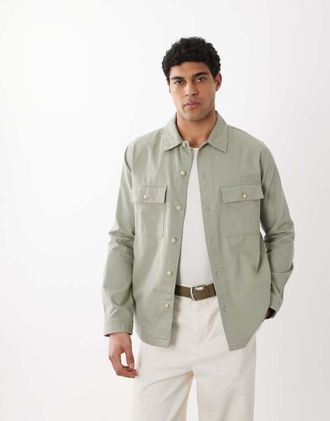 HUGO BOSS HUGO Red - Chemise oversize - Vert clair