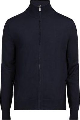 Au Printemps Paris Cardigan &agrave; col montant en laine m&eacute;rinos