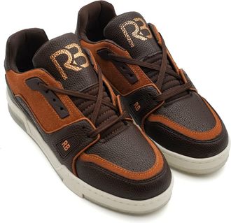 Bonateks Herren Frfrb100233 Sneaker, braun, 41 EU Schmal