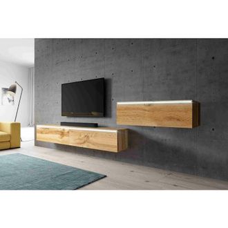 Furnix Furnix - TV-Kommode bargo iii 300 cm (3x100cm) Lowboard ohne led wotan