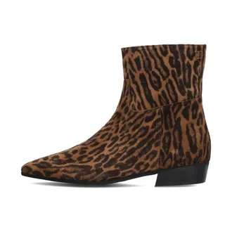 Toral Shoes Braune Leopardenmuster Stiefeletten - - Shoes - Damen - Braun - 38 EU
