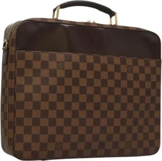 Louis Vuitton unisex, Pre-owned, Brun, Taille: ONE Size Sac à main Vintage en Toile Pre-owned