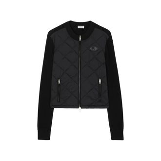 Burberry Quilted Nylon And Wool Jacket