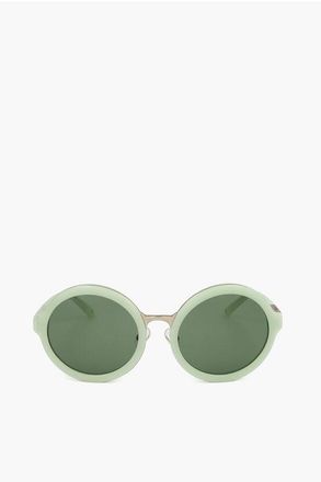 Linda Farrow PHILLIP LIM Oval Sunglasses with Metal Bridge size Unica