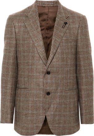 Lardini blazer à détail de broche - Tons neutres