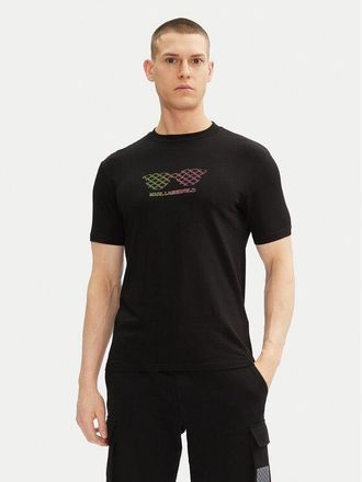 Karl Lagerfeld T-Shirt 755402 552235 Schwarz Regular Fit
