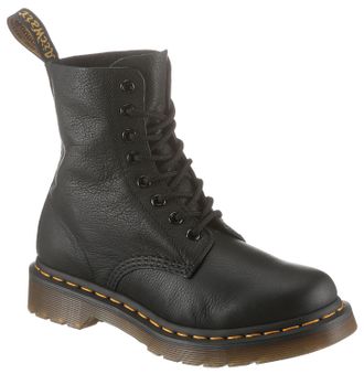 Dr. Martens Schn&uuml;rboots DR. MARTENS 1460 PASCAL 8 Eye Boot, Damen, Gr. 36, schwarz, Leder, unifarben, Schuhe Schn&uuml;rboots, Blockabsatz,Schn&uuml;rschuh,Stiefelette mit 