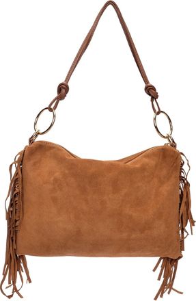 Isabella Rhea Braun Rindsledertasche