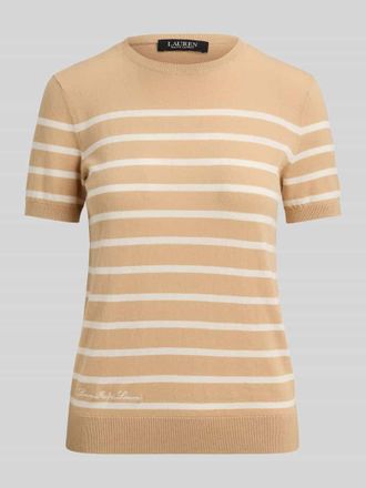 Lauren Ralph Lauren Regular Fit Pullover aus Baumwoll-Mix mit kurzen &Auml;rmeln