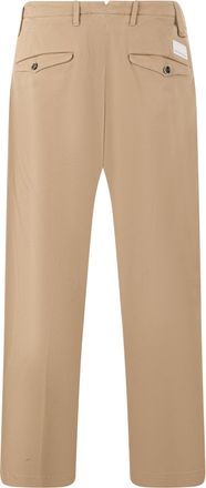 Nine In The Morning Virgin Wool Trousers - Beige