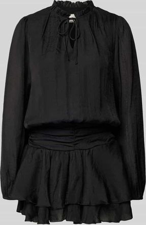 Neo Noir Cocktailkleid im Stufen-Look Modell Bari