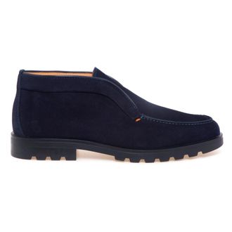 Santoni Herren, Schuhe, Blau, 43 EUGr&ouml;&szlig;e