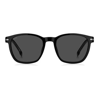 HUGO BOSS Homme, Accessoires, Noir, Taille: 52 MM Lunettes de soleil noires/grises