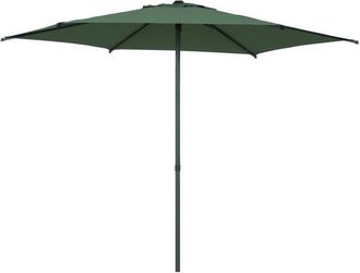 Hesperide Parasol droit rond inclinable Soya 2,7m vert olive - Hesp&eacute;ride