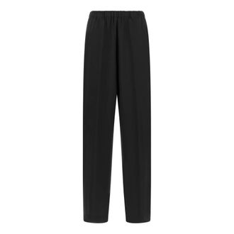 Fabiana Filippi Femme, Pantalons, Noir, Taille: 38 FR Pantalons
