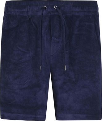 Polo Ralph Lauren Homme, Shorts, Bleu, Taille: S Short 6-Inch Terry &agrave; Cordon de Serrage