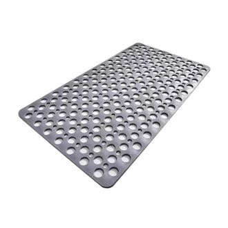 Generic rutschfeste Badematte und Duschmatte mit Saugn&auml;pfen und Abflussl&ouml;chern. Weiche, maschinenwaschbare Badewannenmatte for den Innenbereich(Grey,700MMx380