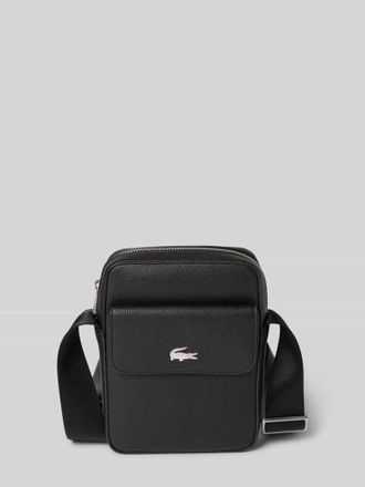 Lacoste Umh&auml;ngetasche mit Label-Applikation