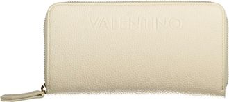 Mario Valentino Femme, Accessoires, Beige, Taille: ONE Size Portefeuille 6 Compartiments