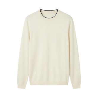Emporio Armani Pull col rond - Homme - Pulls - Blanc - Taille: M