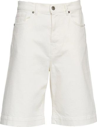 P.A.R.O.S.H. P.a.r.o.s.h., Femme, Shorts, Blanc, Taille: 38 FR Cuoricini Bermuda