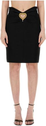 Moschino Femme, Jupes, Noir, Taille: 38 FR Gonna
