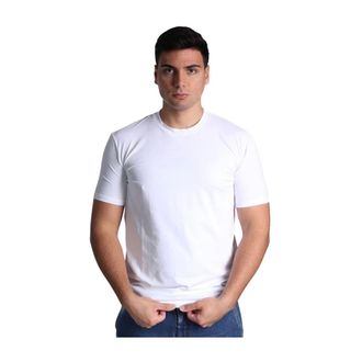 Dsquared2 Homme, Tops, Blanc, Taille: S T-Chemises