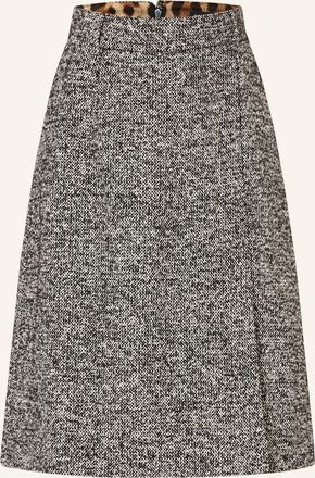 Dolce & Gabbana Tweed-Rock grau