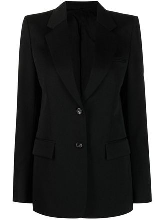 Lanvin blazer à simple boutonnage - Noir
