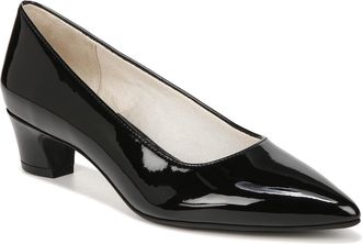 Life Stride Damen Minx Pumps, schwarzer Lack, 42 EU Weit