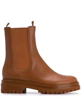 Gianvito Rossi Chelsea-Boots - Braun