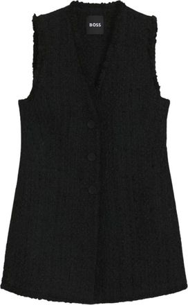 HUGO BOSS Damen, Jacken, Schwarzk, XSGr&ouml;&szlig;e