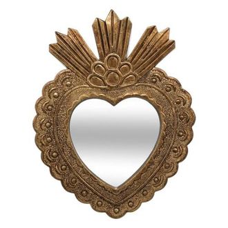 Atmosphera Atmosphera - D&eacute;co Murale Alison 20x28cm Or